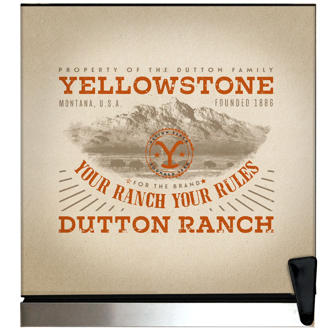 Yellowstone Branded Bar Fridge Designs With Unique Light Up Logo, Great ...